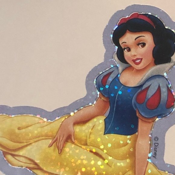 Disney | Office | Vintage Disney Snow White Sticker | Poshmark